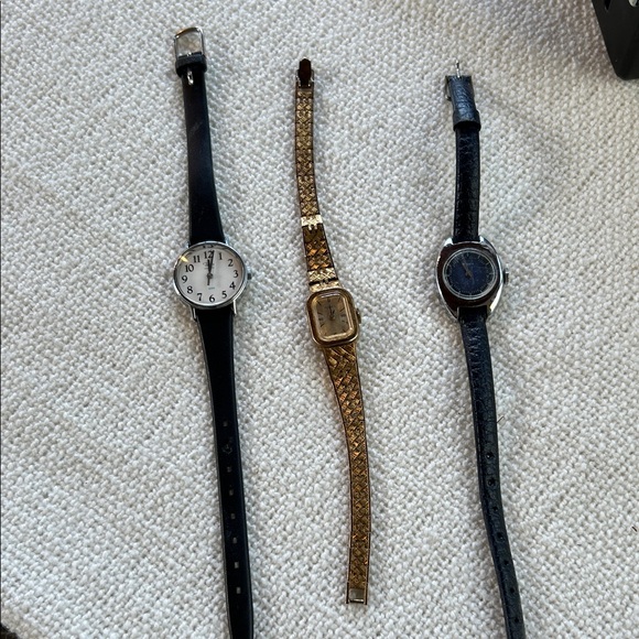Timex | Accessories | Timex Set Of Three Stylish Timex Watches | Poshmark